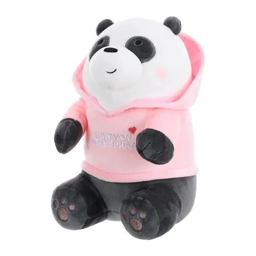 Peluche Panda Peluche Escandalosos Con Capucha Miniso We Bare Bears