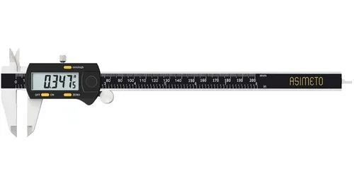 Calibrador Vernier Digital 8 Pulgadas 200 Mm Uso Industrial Envío Gratis
