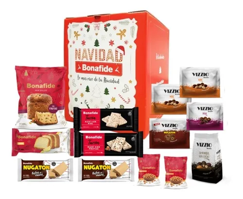 Caja Navideña Premium Bonafide - Open25hs Caja Navideña Premium Bonafide - Open25hs