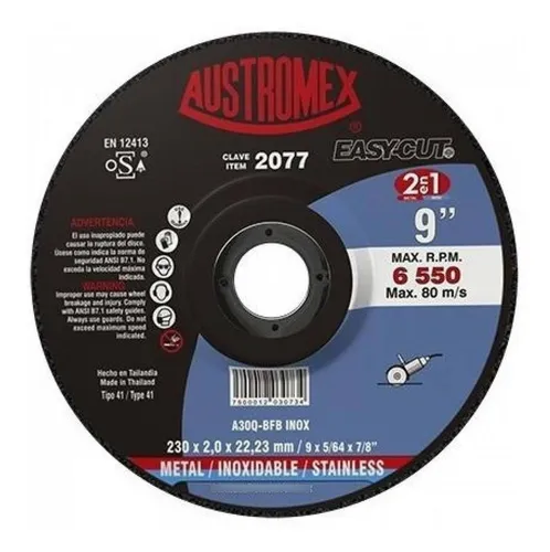 Caja Con 25 Discos Para Corte De Metal Y Acero Inoxidable 9 | Envío gratis Caja Con 25 Discos Para Corte De Metal Y Acero Inoxidable 9 | Envío gratis