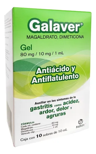 Galaver Gel, 10 Sobres 10 Ml | MercadoLibre