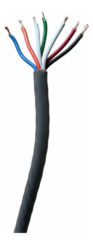 Cable Multiconductor Cable Control 7x14 De 7 Hilos 14awg 30m Envío Gratis
