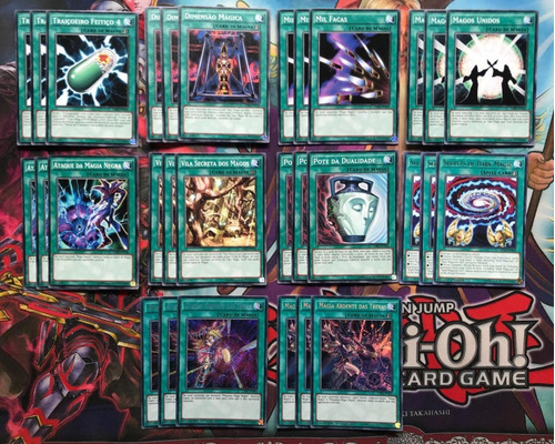 Set Deck Mago Negro / Dark Magician Yugi Muto Clássico | Frete grátis Set Deck Mago Negro / Dark Magician Yugi Muto Clássico | Frete grátis