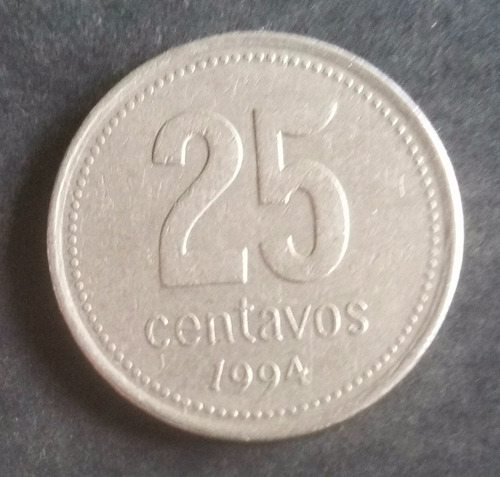 Moeda - República Argentina - 25 Centavos - Ano 1994 | MercadoLivre Moeda - República Argentina - 25 Centavos - Ano 1994 | MercadoLivre