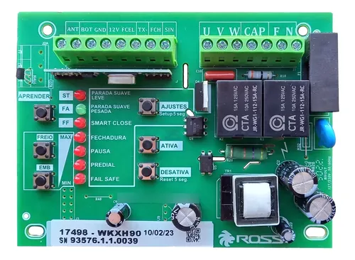Central Placa De Comando Rossi Wkxh90 Portão Correr | Parcelamento sem ... Central Placa De Comando Rossi Wkxh90 Portão Correr | Parcelamento sem ...