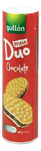 Biscoito Mega Duo Gullón Recheado C Creme De Chocolate 500g Mercadolivre
