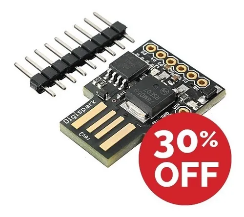 Placa De Desarrollo Arduino Usb Attiny85 Digispark -pdiy- Placa De Desarrollo Arduino Usb Attiny85 Digispark -pdiy-