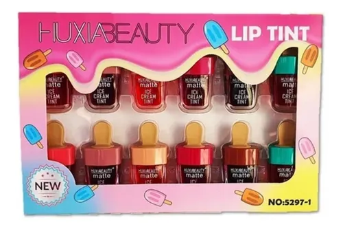 Tintas Para Labios Forma De Paleta 12 Piezas Cuotas Sin Interés