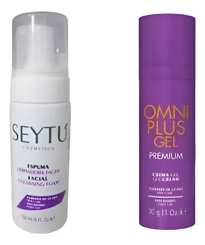 Kit Seytu Anti Acne Espuma Limpiadora Facial + Gel Omniplus | Meses sin ...