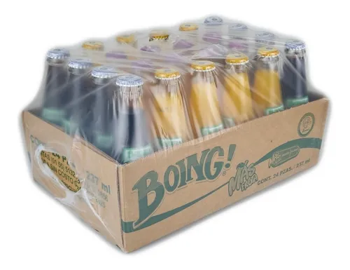 24pz Boing Botella Vidrio 237ml Néctar Sabores Surtidos - Sm | MercadoLibre