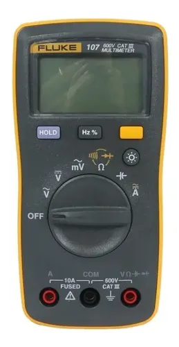 Multímetro Digital Fluke 107 Uso Comercial 600v 21902100 | Meses sin ...