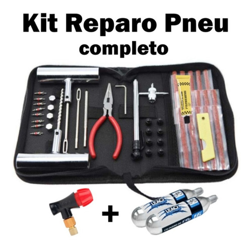 Kit Conserto E Reparo De Pneus Para Carro E Moto Completo | EHDPARTS Kit Conserto E Reparo De Pneus Para Carro E Moto Completo | EHDPARTS