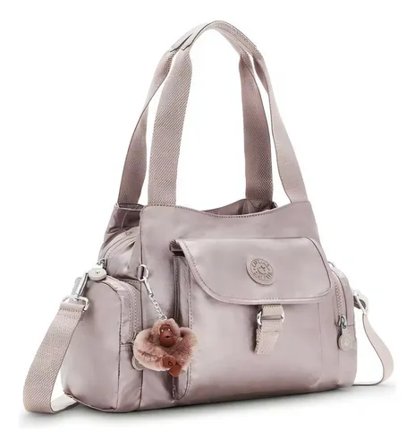 Bolsa Kipling Felix L U Color Hazelnut Metallic 100% Origina | MercadoLibre