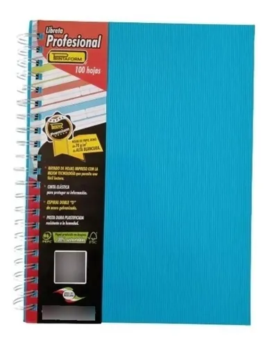 Libretas Cuadernos Profesional Pasta Dura Printaform 10 Pzas