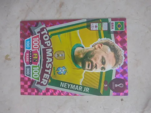 Card Raro Neymar Jr Top Master Adrenalyn Axl Panini Promoção ...