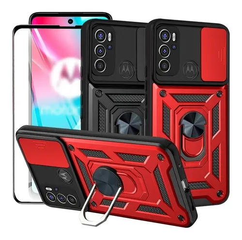 Funda Para Realme 10 4g Rmx36 Slider Case Y Mica 9d Protect Color Rojo