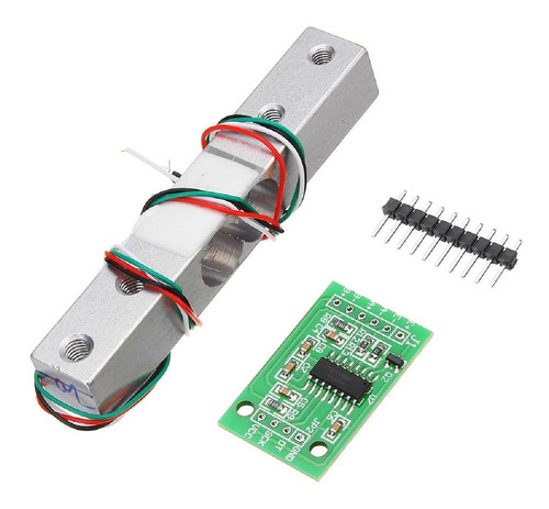 Célula De Carga Gl 1kg Ou 5kg ( A Escolher ) + Módulo Hx711 Sensor Peso ... Célula De Carga Gl 1kg Ou 5kg ( A Escolher ) + Módulo Hx711 Sensor Peso ...