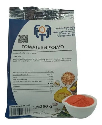 250 G Tomate En Polvo (jitomate) | MercadoLibre 250 G Tomate En Polvo (jitomate) | MercadoLibre