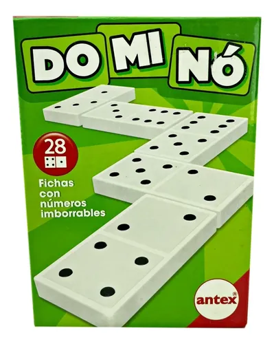 Domino Juego De Mesa Diversion Aprender Estrategia Antex | MercadoLibre