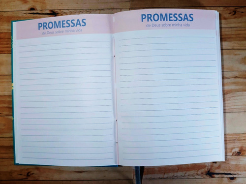 Caderno Devocional Estudo Bíblico - Personalizado | Parcelamento sem juros Caderno Devocional Estudo Bíblico - Personalizado | Parcelamento sem juros