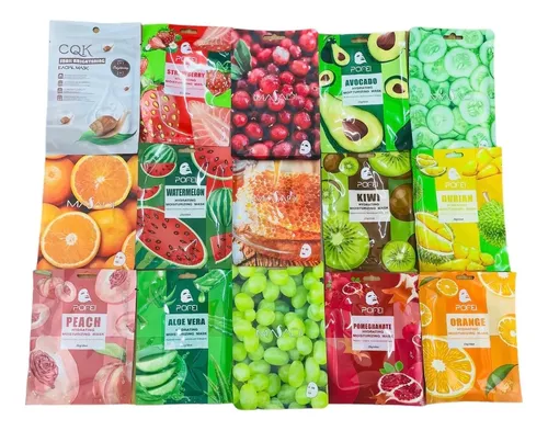 Lote Mayoreo 50 Mascarillas Coreanas De Tela En Sobre Surtid Meses