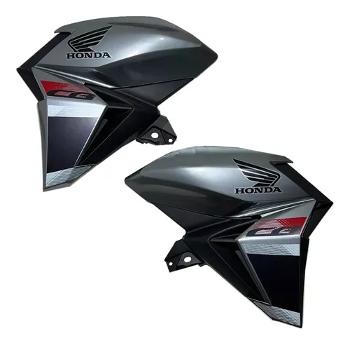 Aba Tanque Complemento Cb250 F Cb 250 Twister 2018 Prata