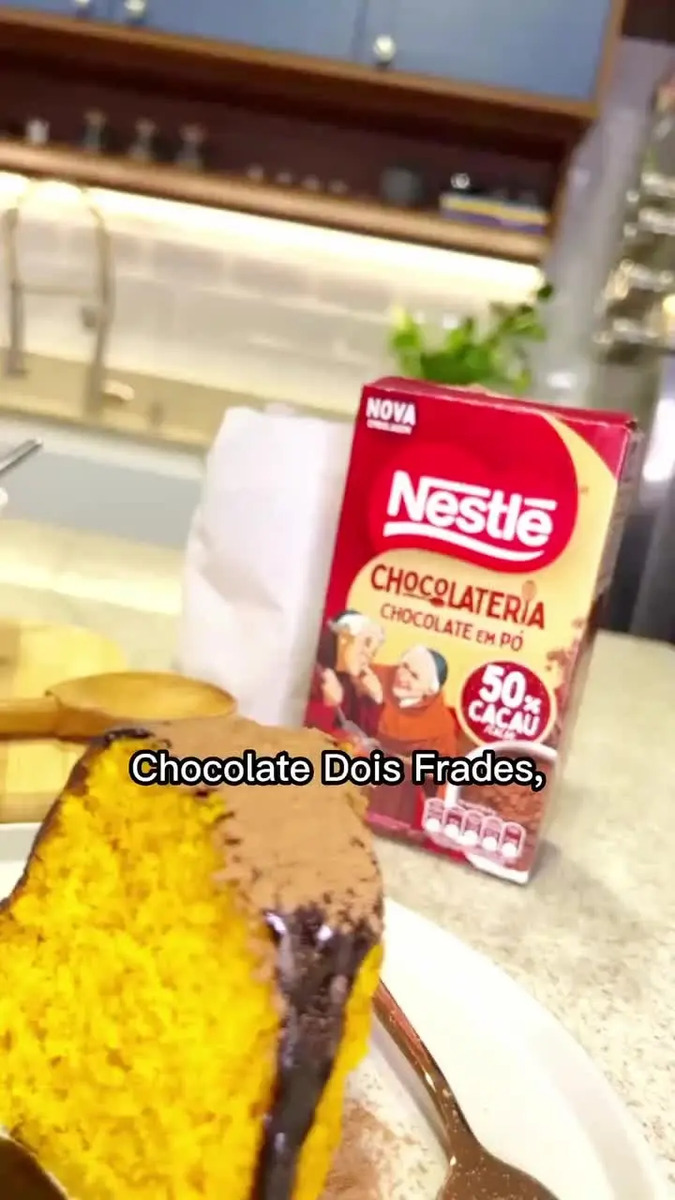 Nestlé Dois Frades Chocolate em Pó Chocolate Solúvel 50% Cacau ...