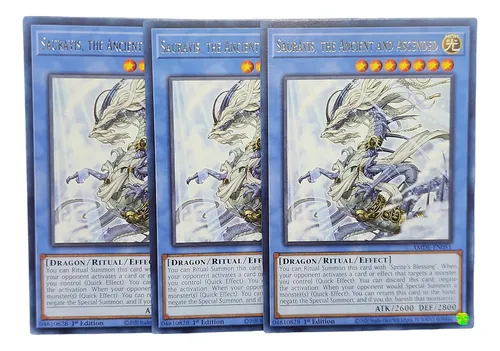Sauravis The Ancient And Ascended Tercia Yugioh! Inglés Sauravis The Ancient And Ascended Tercia Yugioh! Inglés