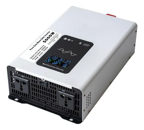 Inversor De Onda Pura 5000w 12v 24v 48v 60v Cargador Solar | Meses sin interés