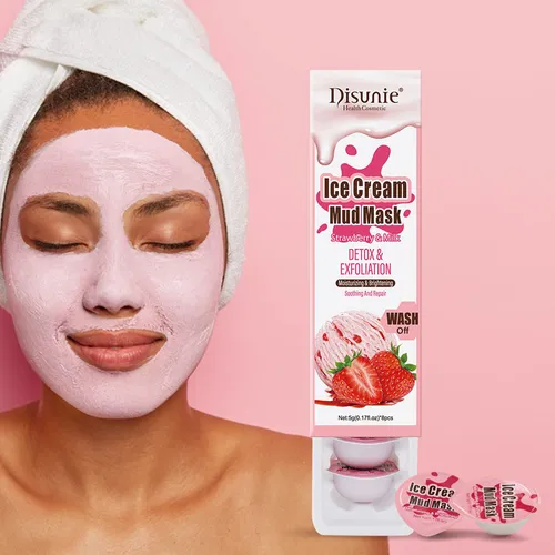N Strawberry Milk Mask Limpiadora Humectante Iluminadora Meses Sin