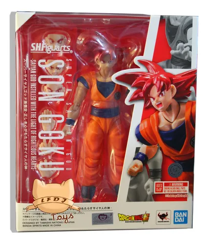 S.h.figuarts Super Saiyan God Son Goku | Envío gratis S.h.figuarts Super Saiyan God Son Goku | Envío gratis