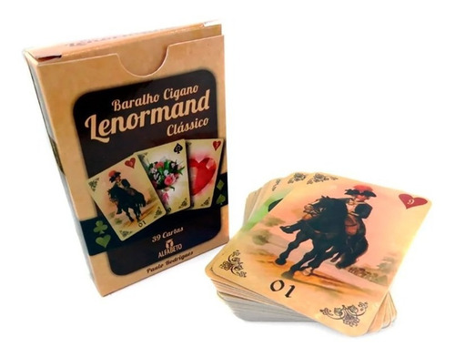 Baralho Cigano Lenormand Clássico Mercadolivre