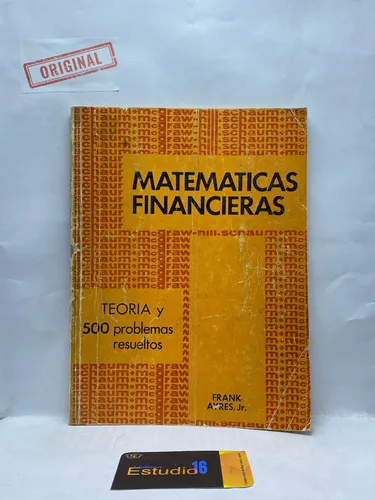Matemáticas Finitas. Teoría Y 750 Problemas Resueltos. | Cuotas sin interés Matemáticas Finitas. Teoría Y 750 Problemas Resueltos. | Cuotas sin interés