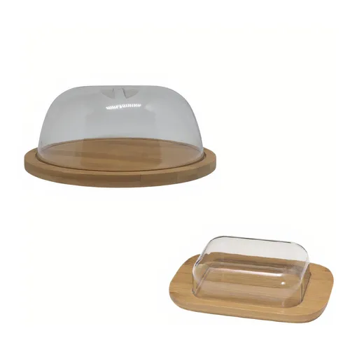 Kit Porta Queijo E Porta Manteiga Manteigueira Frios Bambu | MercadoLivre Kit Porta Queijo E Porta Manteiga Manteigueira Frios Bambu | MercadoLivre
