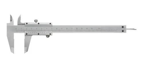 Calibre Metalico 150mm Mecanico Inoxida Caja Plastica Kitana