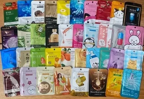Lote Paquete 30 Mascarillas Coreanas De Tela Surtidas Meses Sin Interés