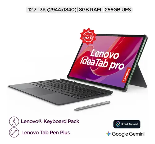 Tablet Lenovo Idea Tab Pro 8GB + 256GB Teclado y pluma Verde | Meses ...