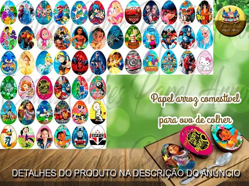 Páscoa 54 Papel Arroz Para Ovo De Colher 50 Gr Variadas Páscoa 54 Papel Arroz Para Ovo De Colher 50 Gr Variadas