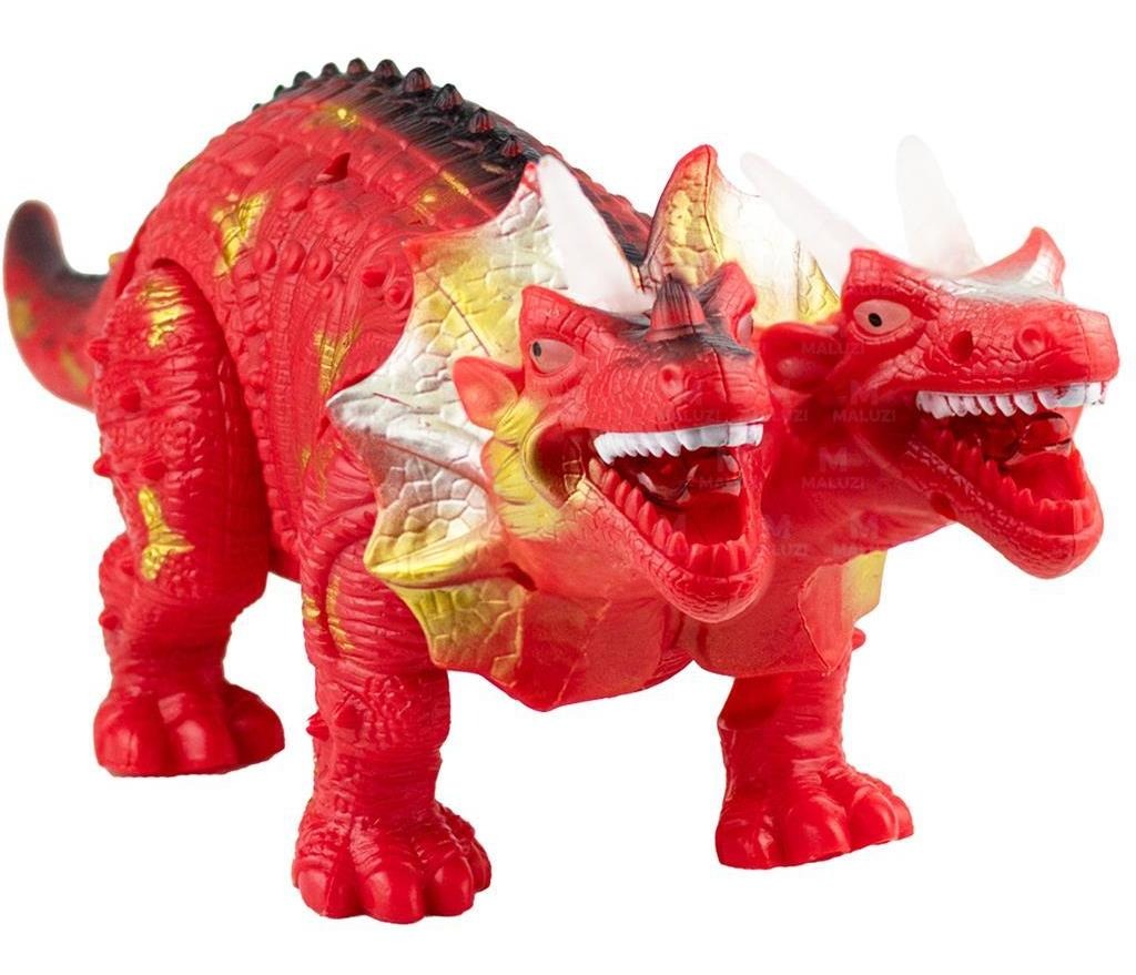 Dragão De Brinquedo Dragon Dinossauro 2 Cabeças Vinil Menino Frete Grátis