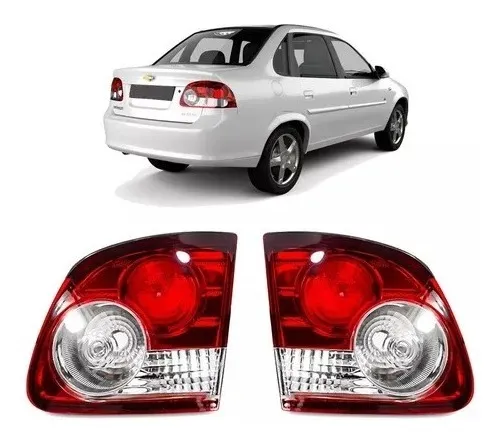 Lanterna Traseira Corsa Classic 2011 2012 2013 Tampa | Parcelamento sem juros