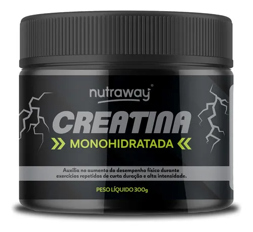 Creatina Monohidratada Nutraway 300g Sabor Neutro Mercadolivre