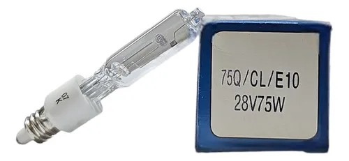 Foco 75q/cl/e10 28v 75w E10 Halogeno Eiko Facturamos | Envío gratis