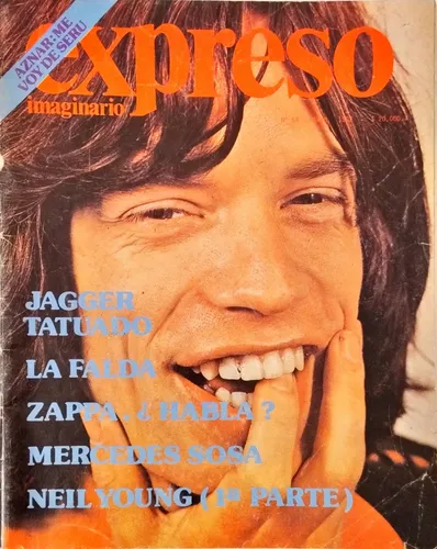 Revista Expreso Imaginario Especial Mick Jagger 1982 | MercadoLibre