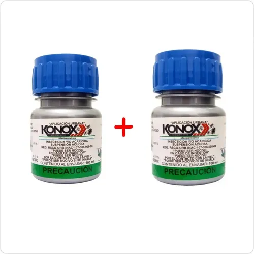 2 Konox 60 Fw 100ml Plaga Hogar Cucarachas | Envío gratis