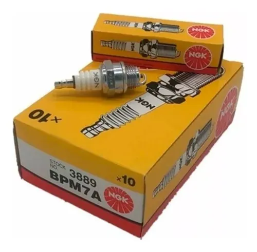 10 Bujias Ngk Bpm7a Motor 2 Tiempos