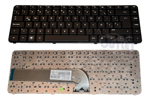 Teclado Hp Pavilion Dv4 3000 3100 3200 4000 Negro Esp Lbf Envío Gratis