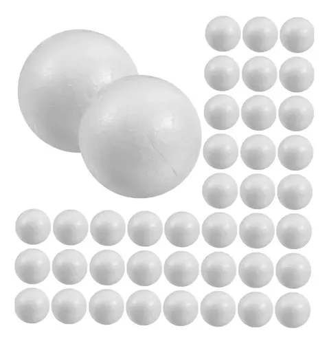 100 Esferas De Unicel 2cm #0 Bolas De Unicel | MercadoLibre