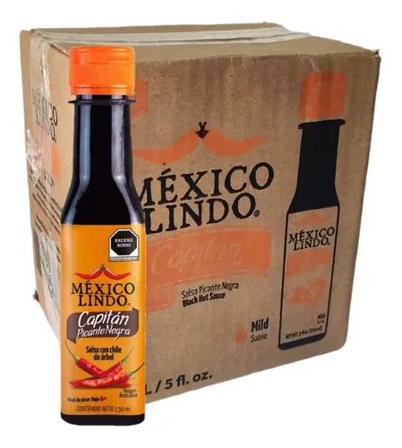 Castillo Salsas - Capitan Gourmet Salsa Negra - 24 Pack | Envío gratis Castillo Salsas - Capitan Gourmet Salsa Negra - 24 Pack | Envío gratis