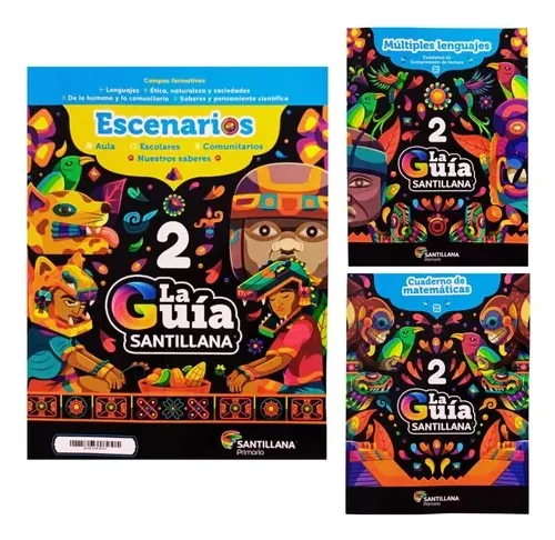 Guía Santillana 2° Primaria Pack C/3 Libros + Examen 2023-24 en venta ... Guía Santillana 2° Primaria Pack C/3 Libros + Examen 2023-24 en venta ...