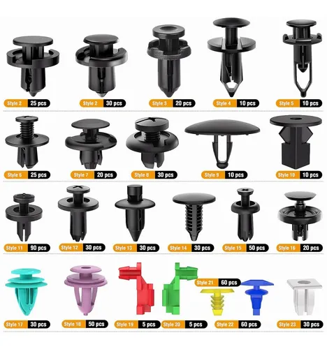 Plastic d clips store